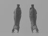 Batman Arkham Knight Shin armor 3D model 3D printable | CGTrader