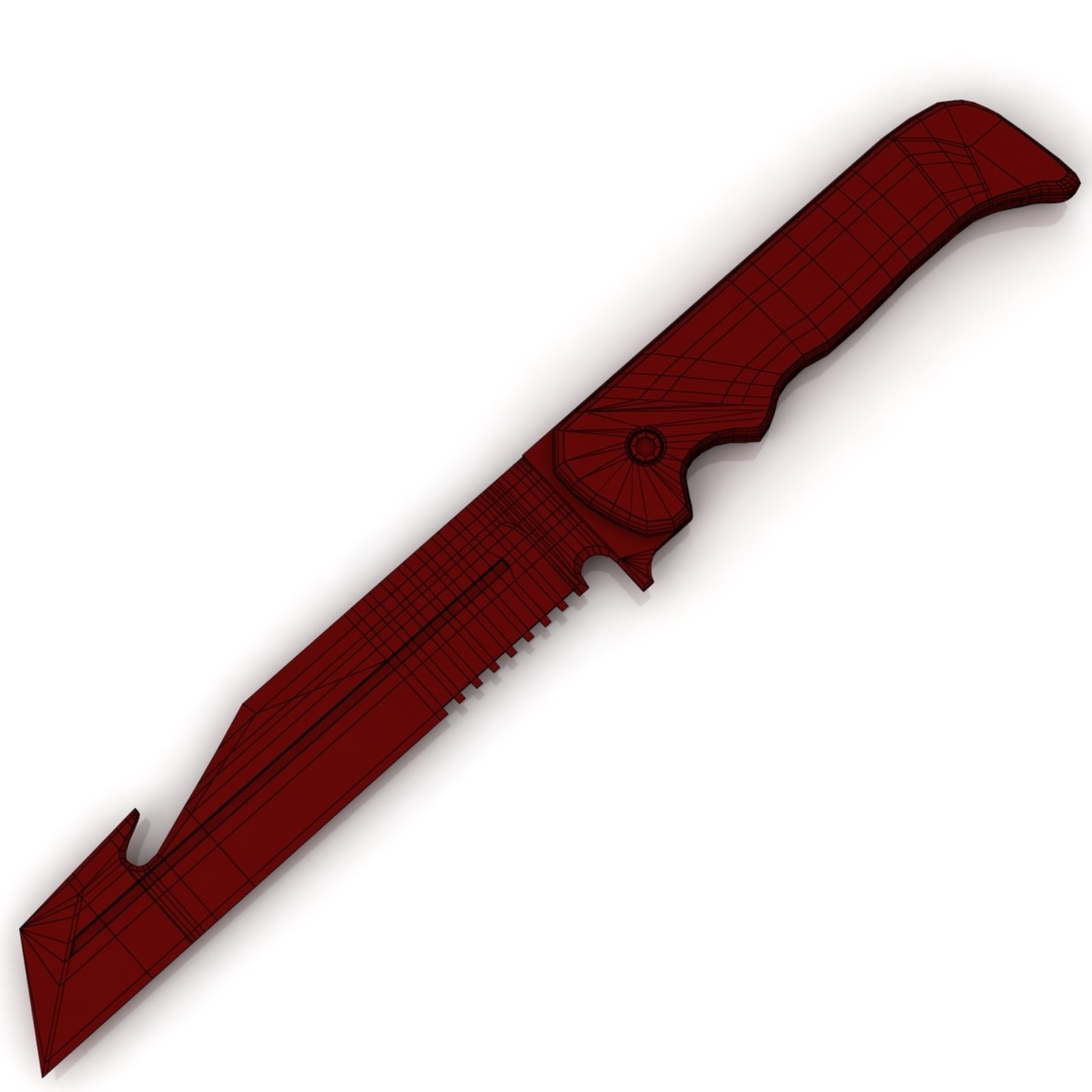 3D model ACB-90 Advanced Combat Blade VR / AR / low-poly | CGTrader
