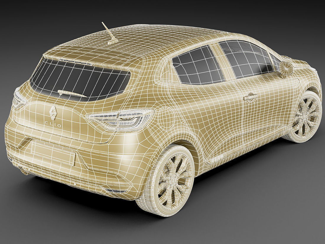 Renault Clio 2020 3D model | CGTrader