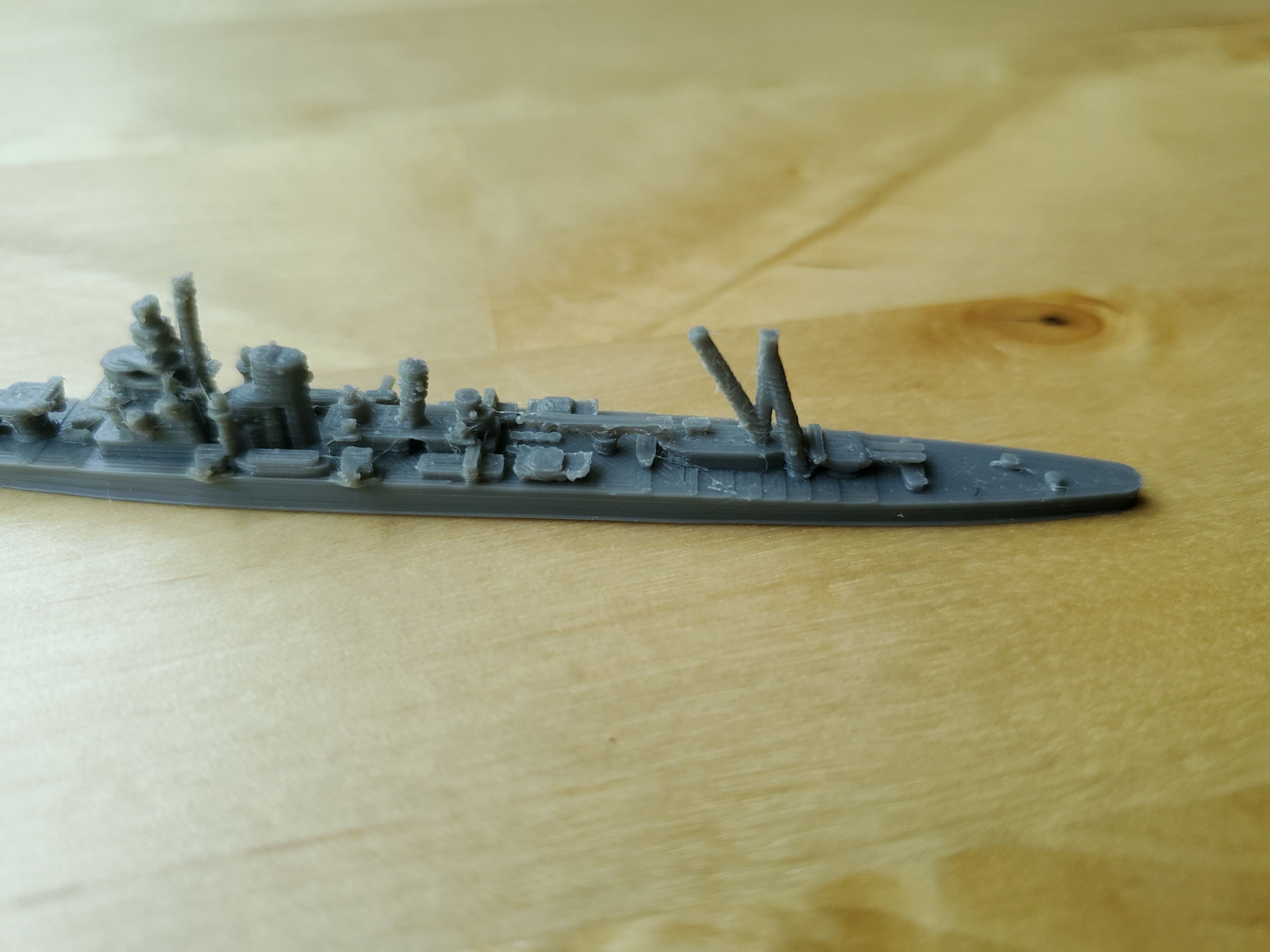 Japanese Furutaka Class Cruiser Warship 3D model 3D printable | CGTrader