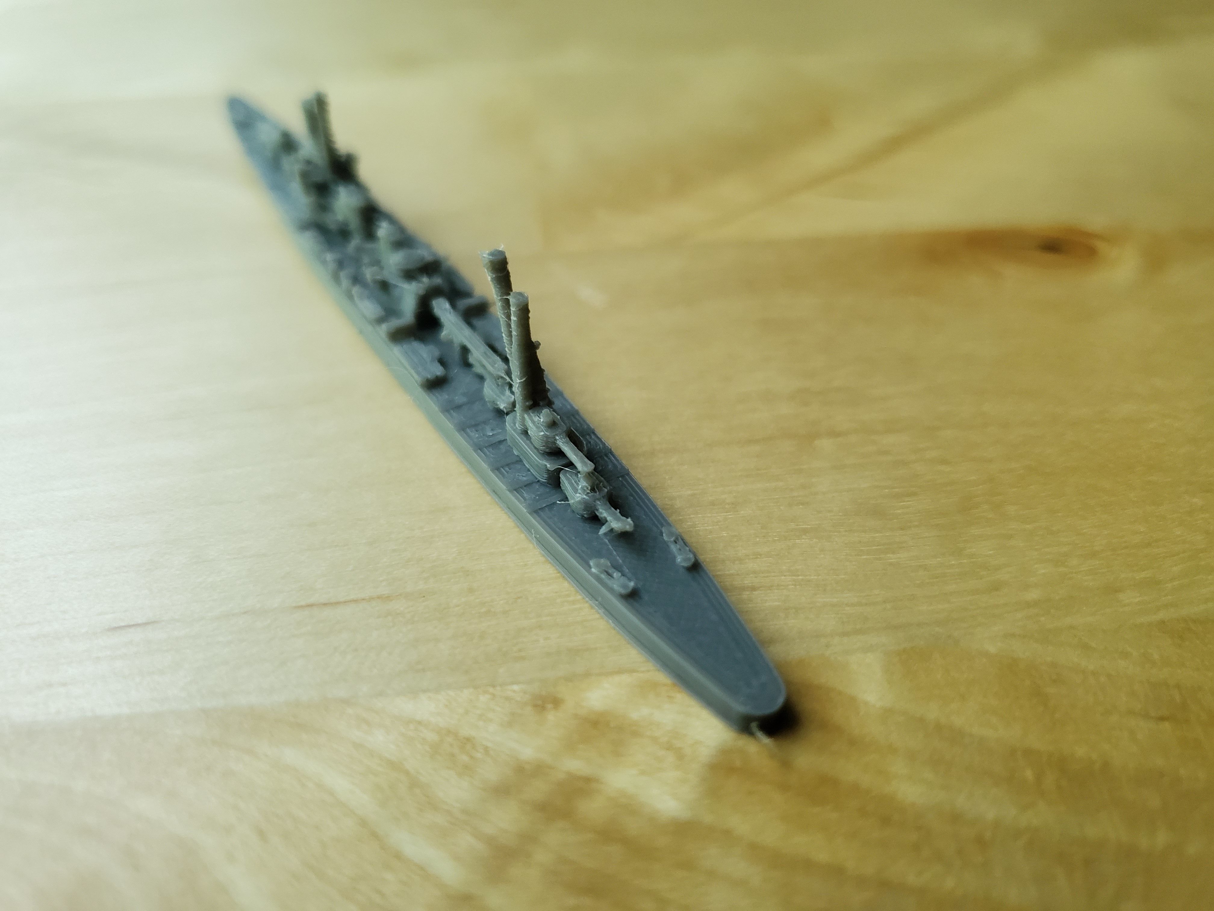 Japanese Furutaka Class Cruiser Warship 3D model 3D printable | CGTrader
