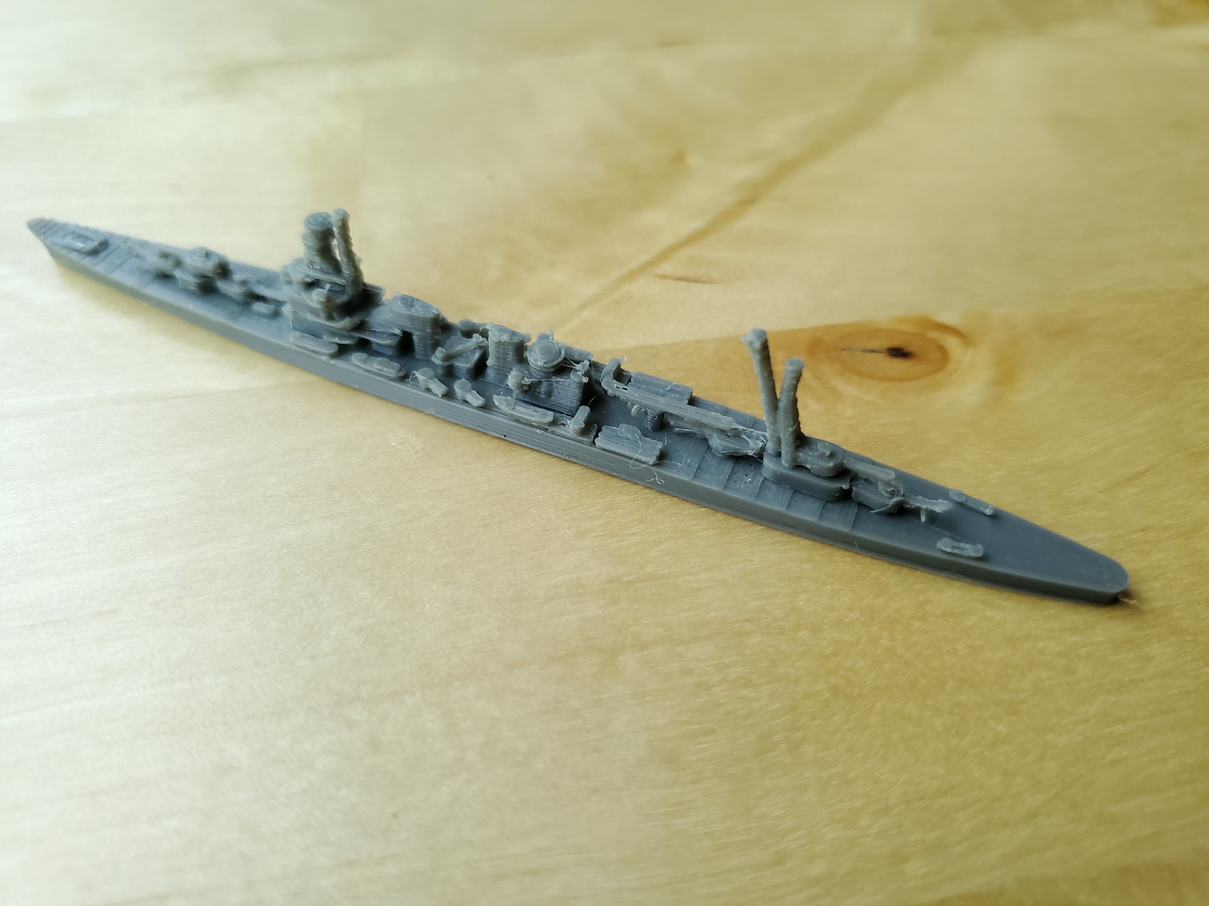 Japanese Furutaka Class Cruiser Warship 3D model 3D printable | CGTrader