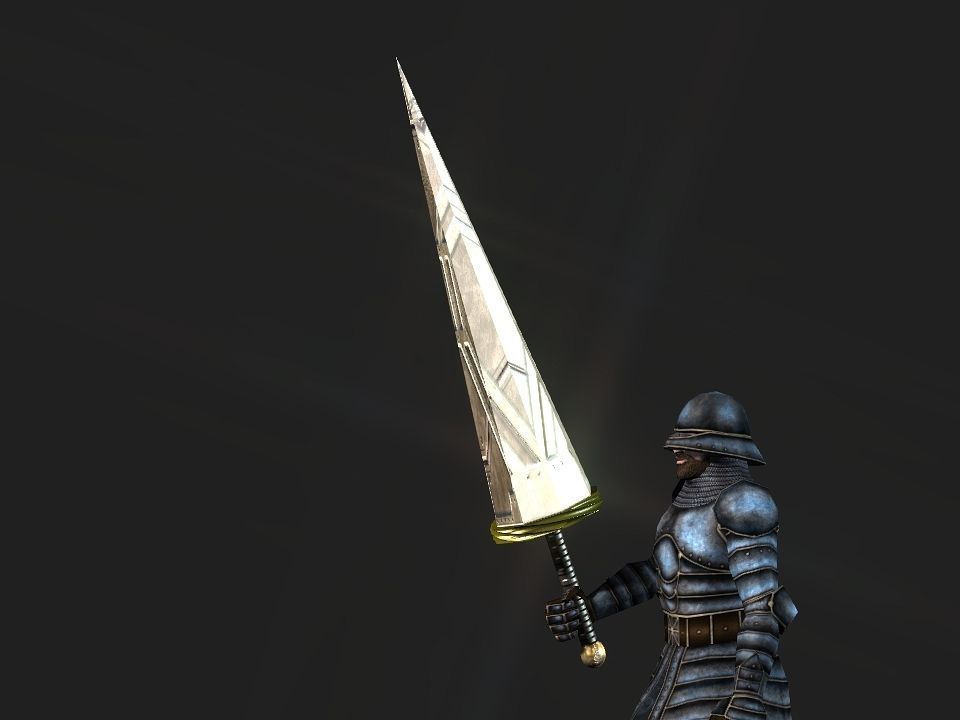 3D model Metal mechanical lance VR / AR / low-poly | CGTrader