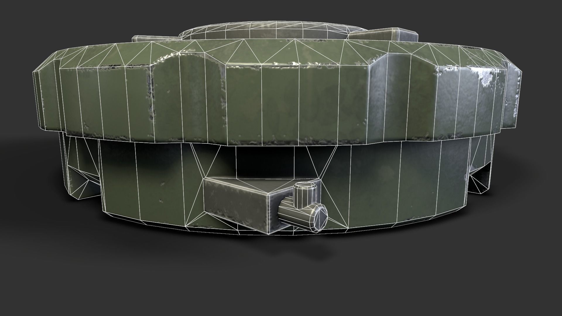 3D model Sci-fi landmine VR / AR / low-poly | CGTrader