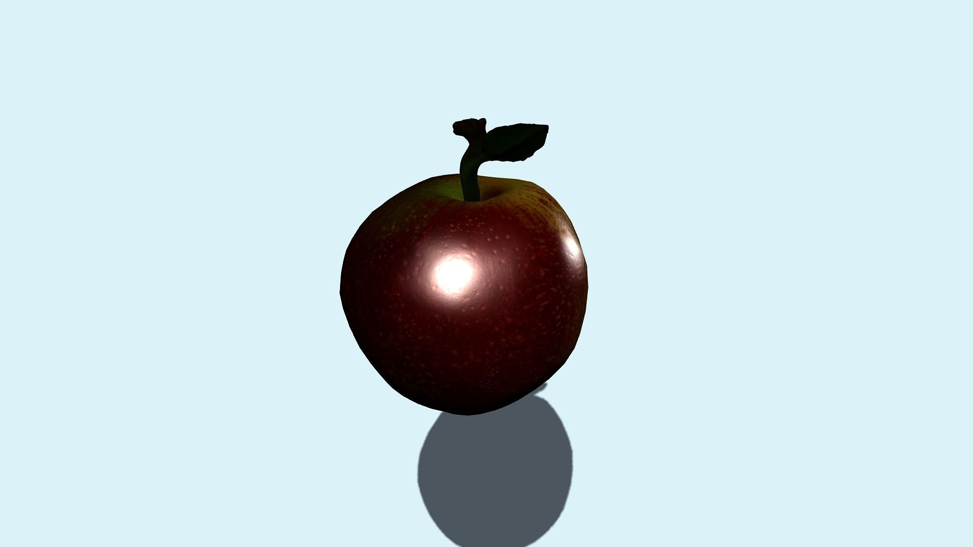 Apple 3D model animated | CGTrader