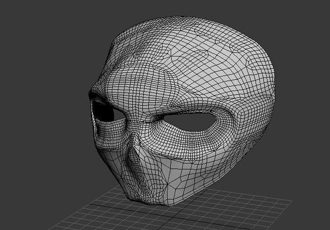 face mask 3ds max 3D model | CGTrader
