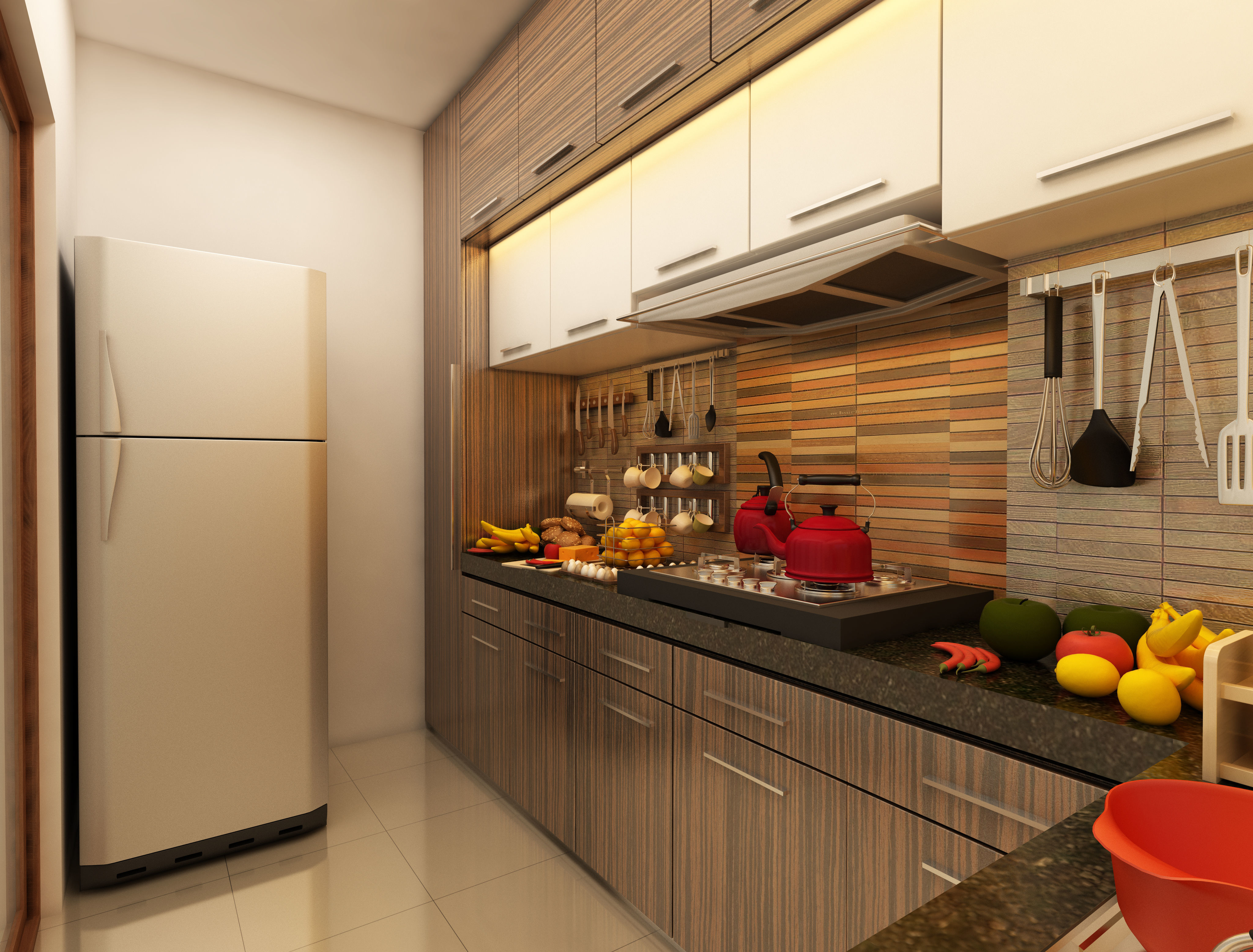 Kitchen Interior free 3D model | CGTrader