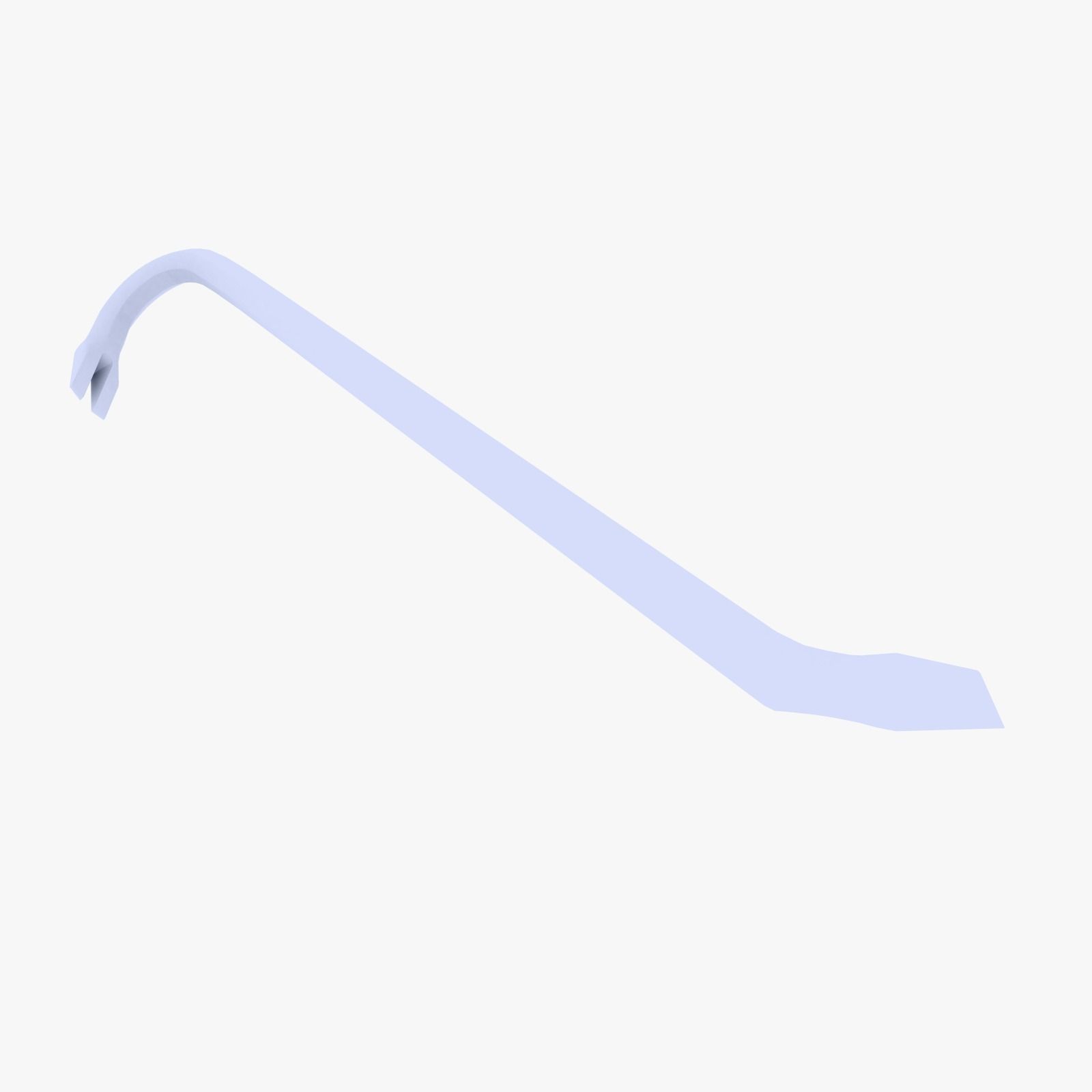 3D model Crowbar low poly hook VR / AR / low-poly | CGTrader