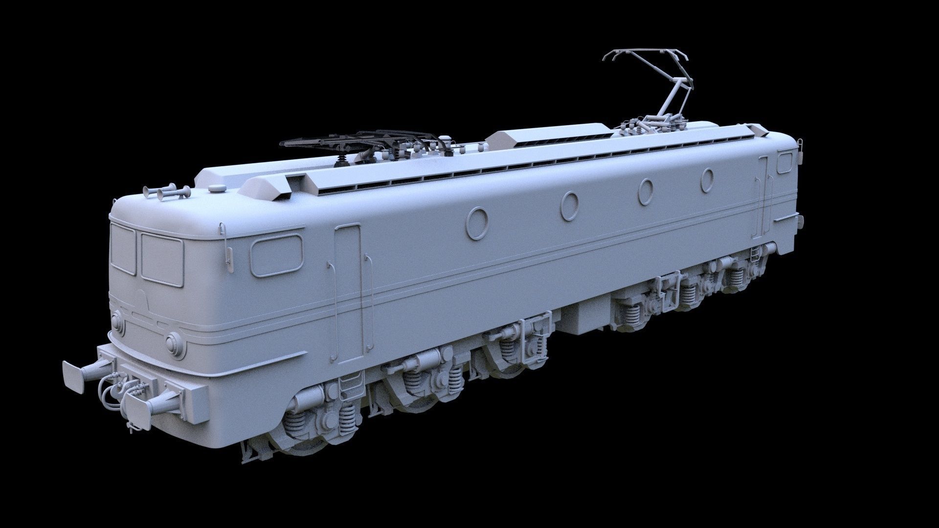 SNCF7100CC train 3D model | CGTrader