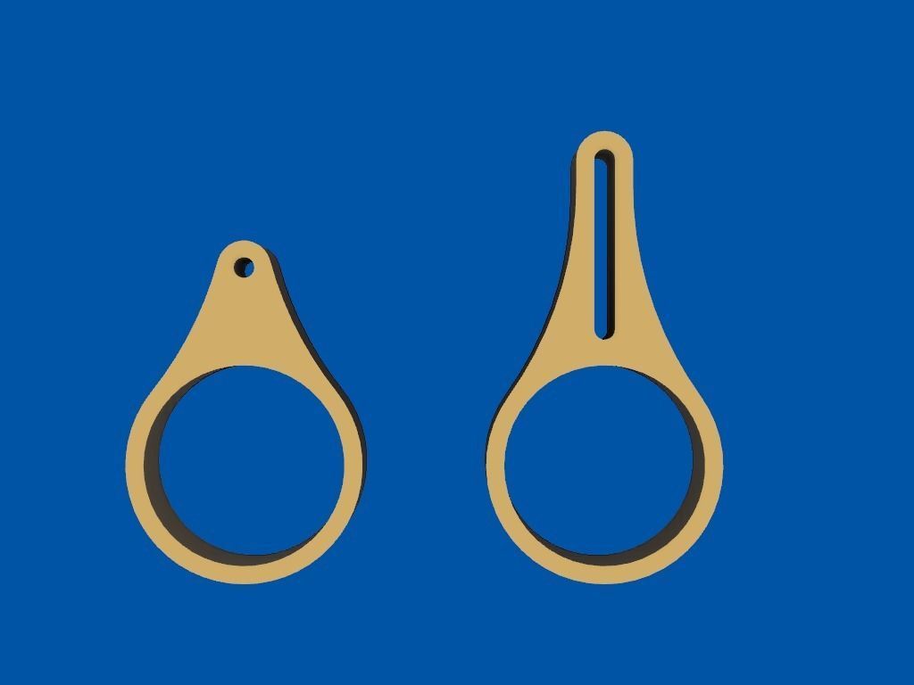 Raptor tail rod guides 3D model 3D printable | CGTrader