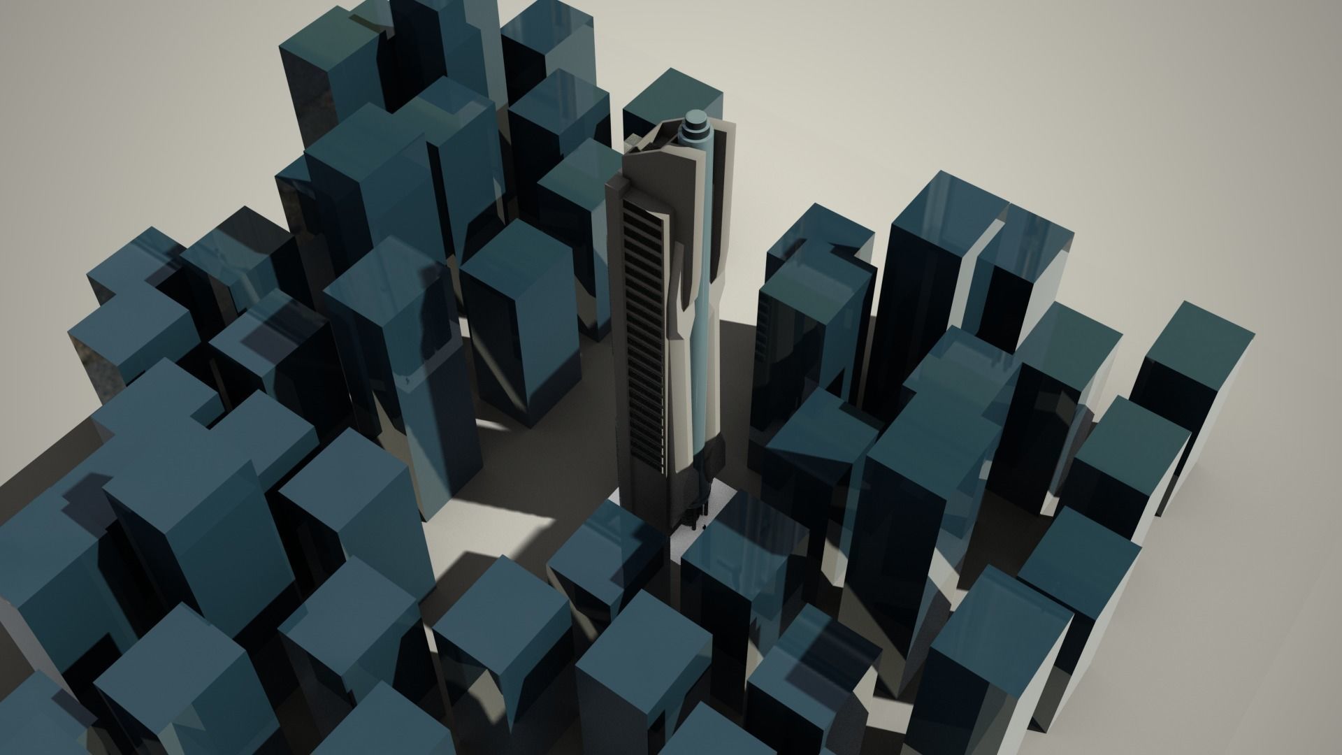 3D model Iso Tower01 VR / AR / low-poly | CGTrader