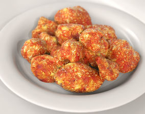 Fried chicken 3D Models | CGTrader