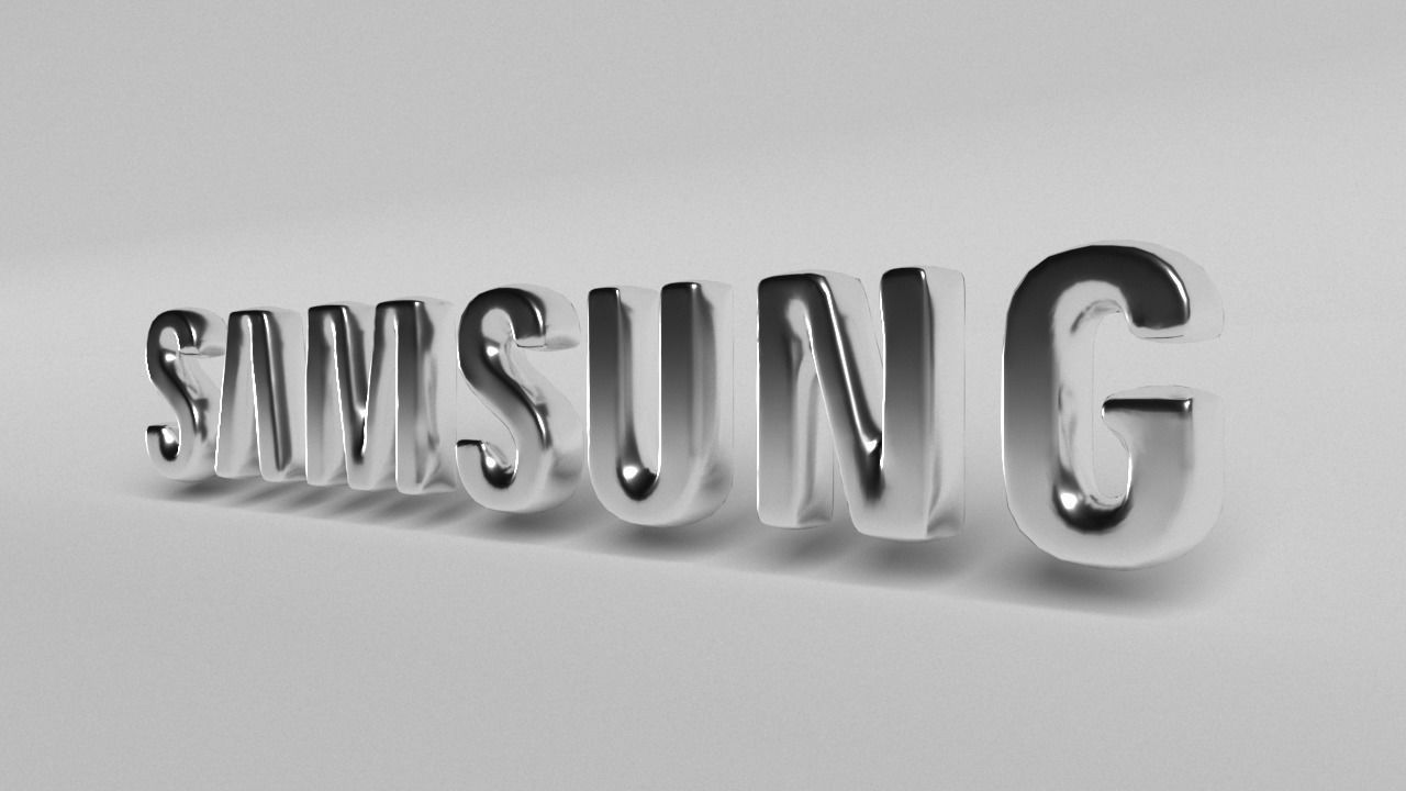 Samsung Logo 01 free VR / AR / low-poly 3D model | CGTrader
