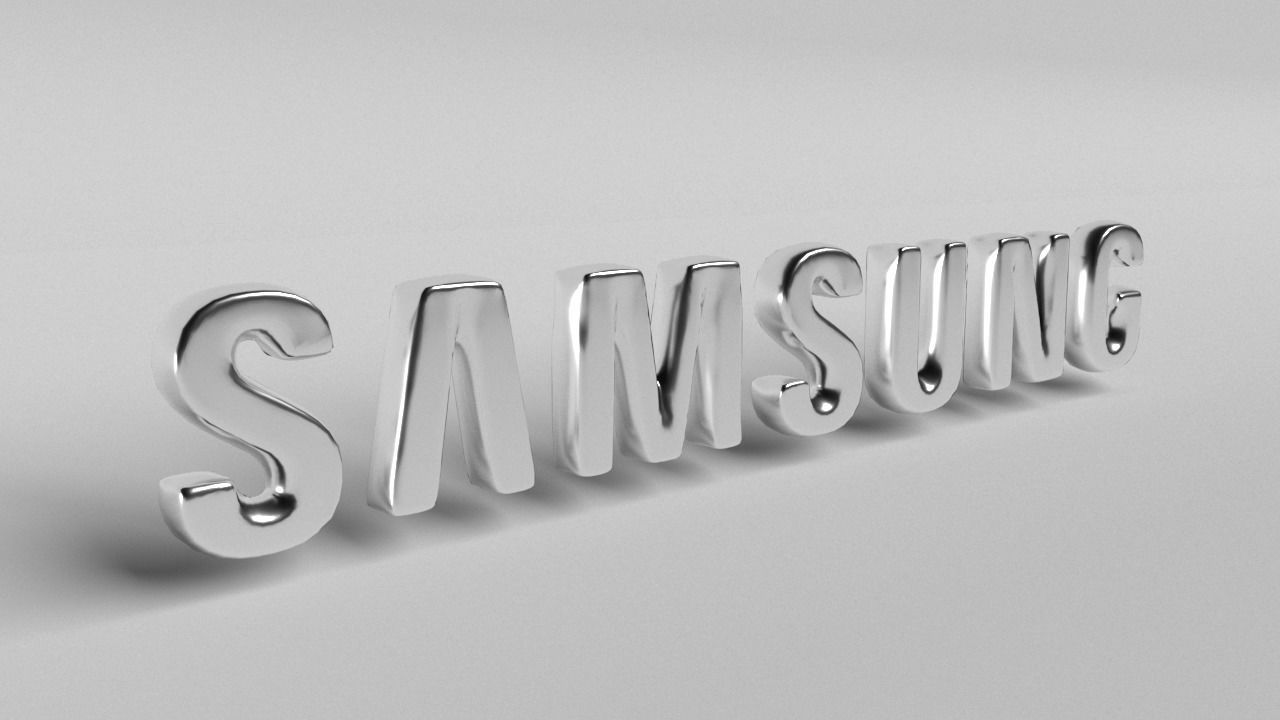 Samsung Logo 01 free VR / AR / low-poly 3D model | CGTrader