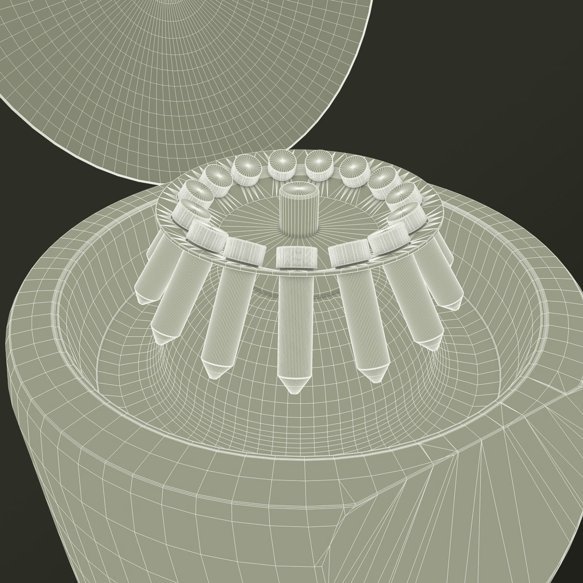 Centrifuge and Vortex 3D model | CGTrader
