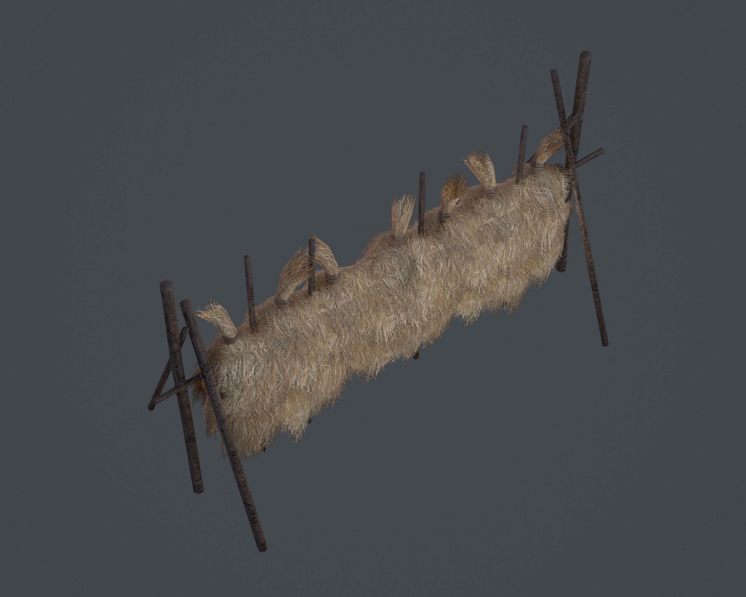 3D model Hay and Haystack Props - PBR and Game Ready VR / AR / low-poly ...