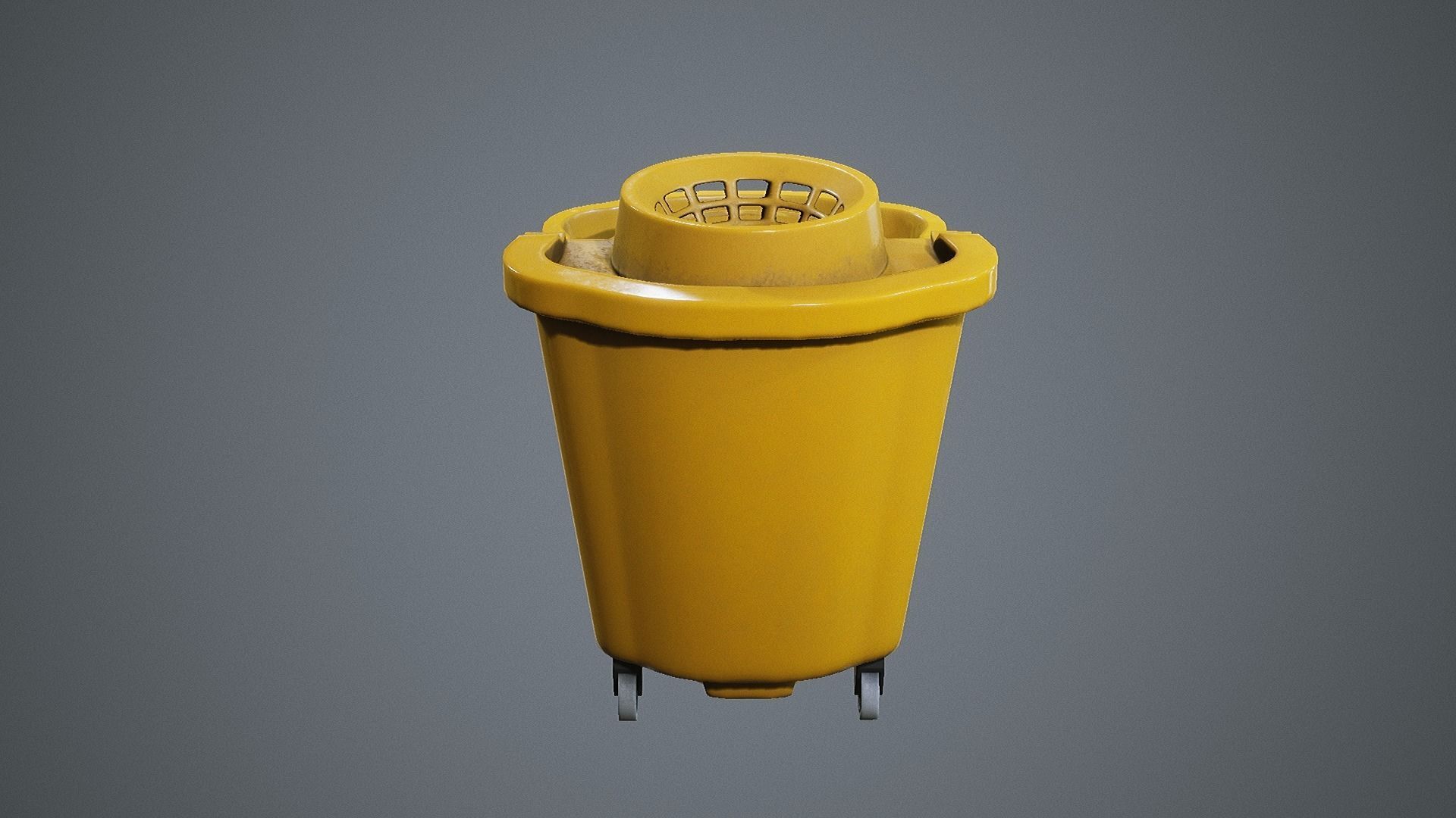 3D model Mop Bucket VR / AR / low-poly | CGTrader
