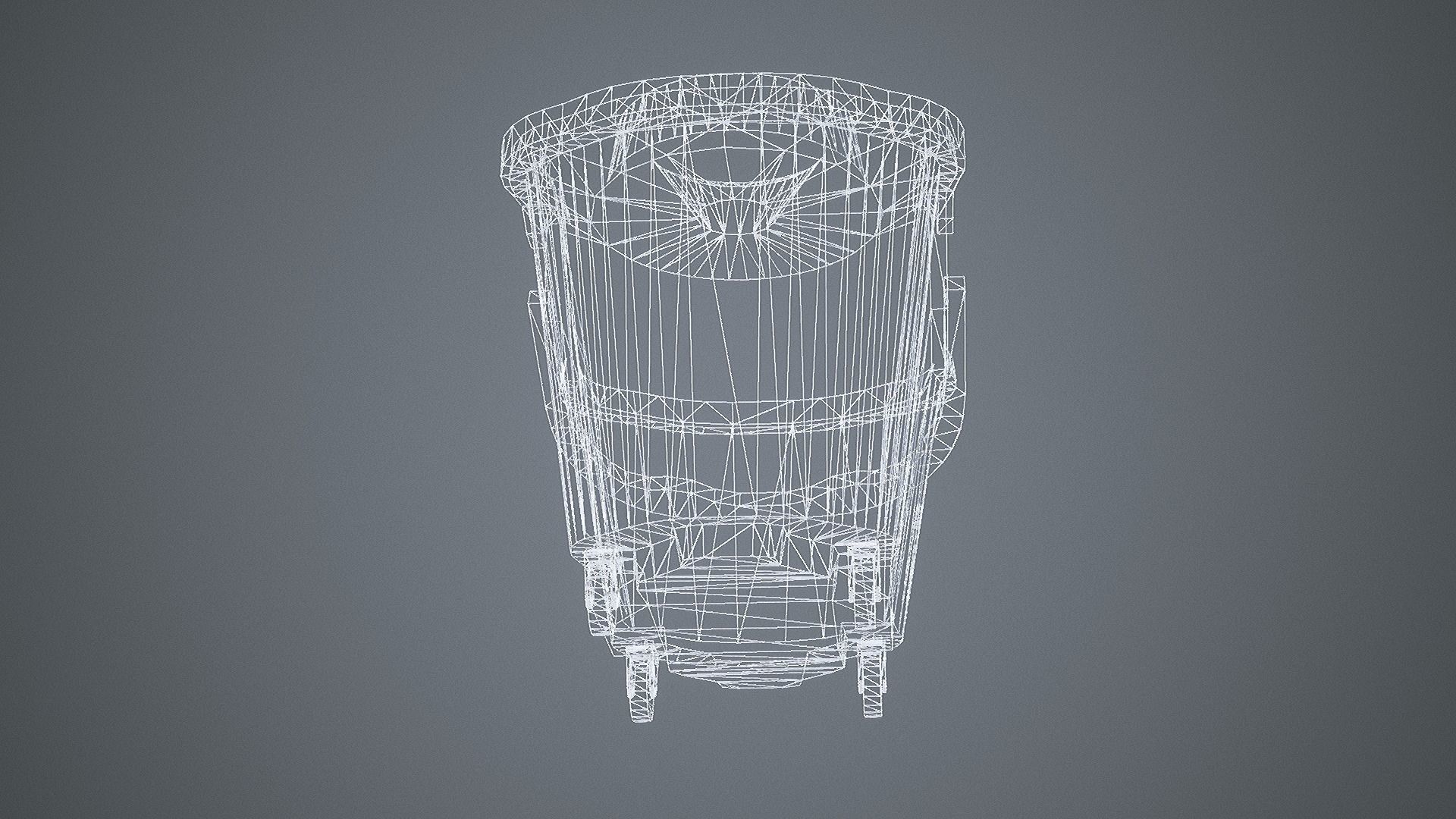 3D model Mop Bucket VR / AR / low-poly | CGTrader