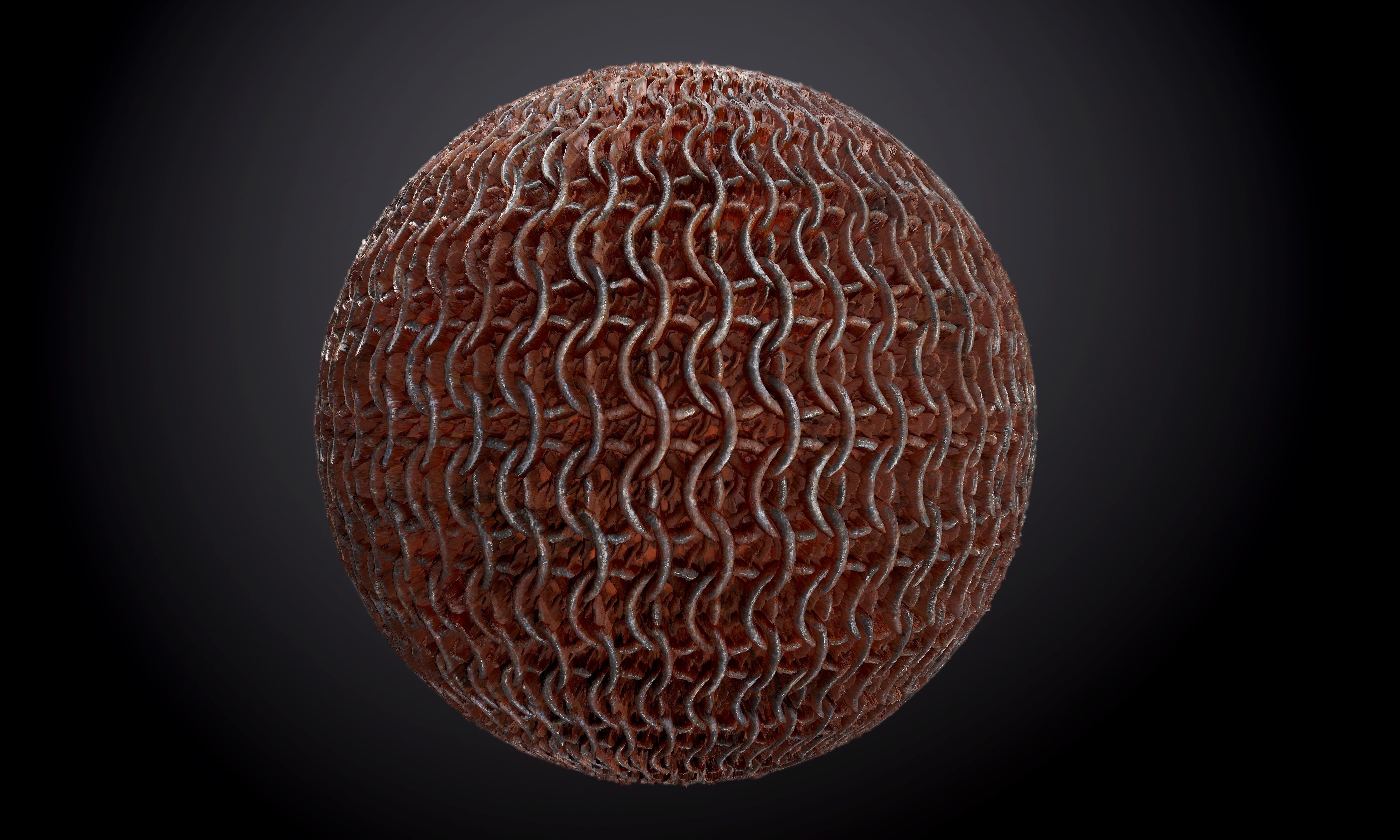 Metal Rusted Chains Seamless PBR Texture Texture | CGTrader