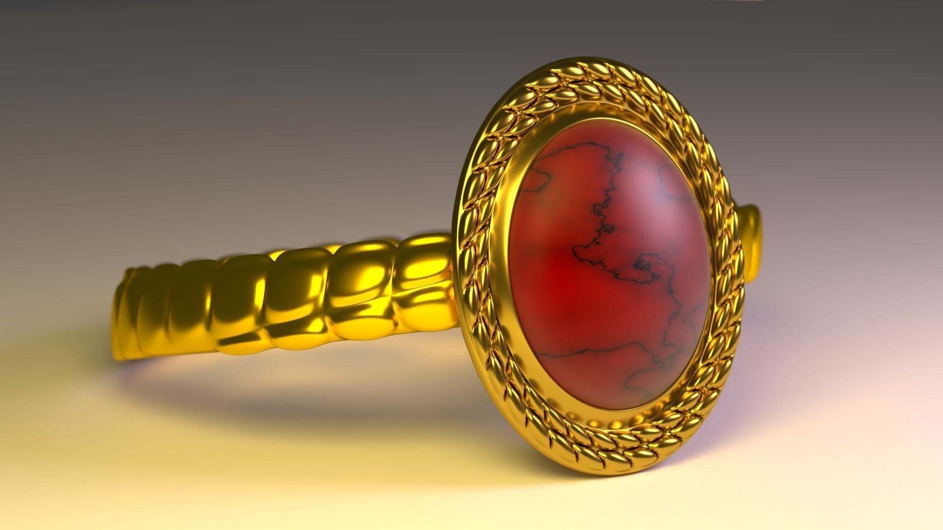 Golden Ring 3d model free 3D model | CGTrader