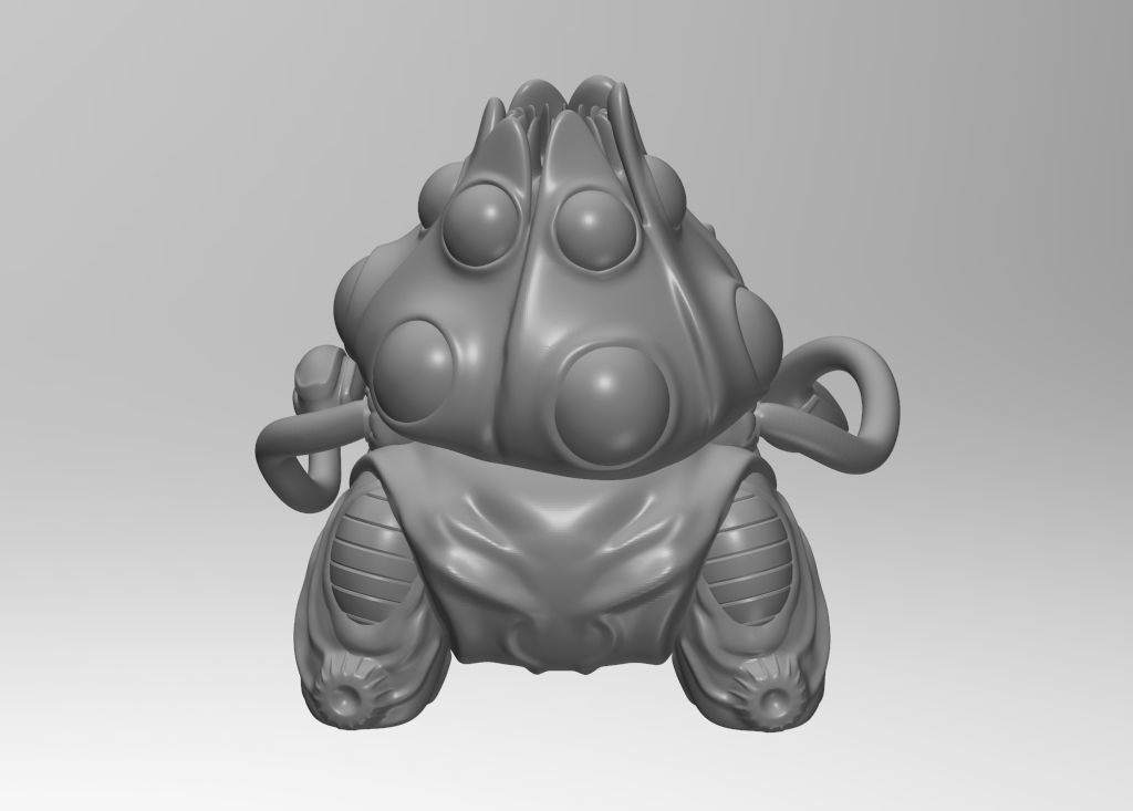 Alien Bulbasaur 3D model 3D printable | CGTrader