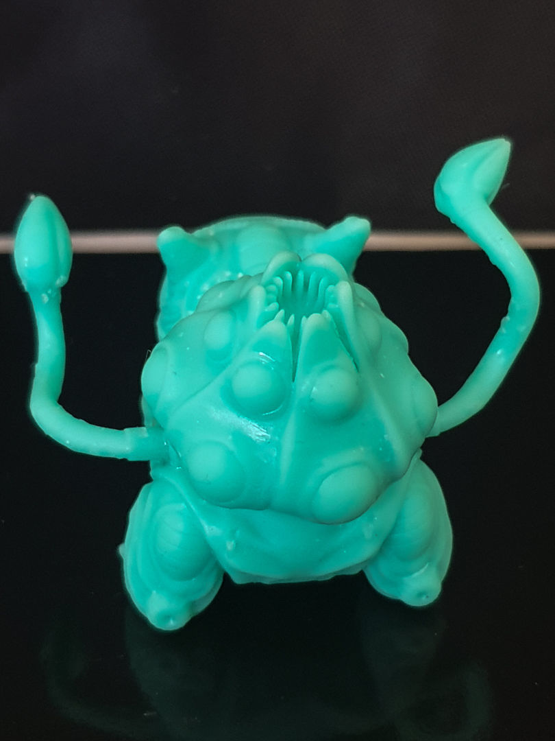 Alien Bulbasaur 3D model 3D printable | CGTrader