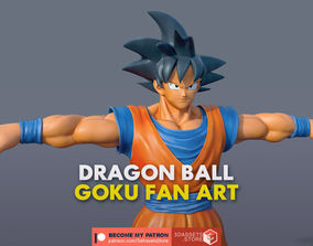 Low-poly Goku 3D Models | CGTrader