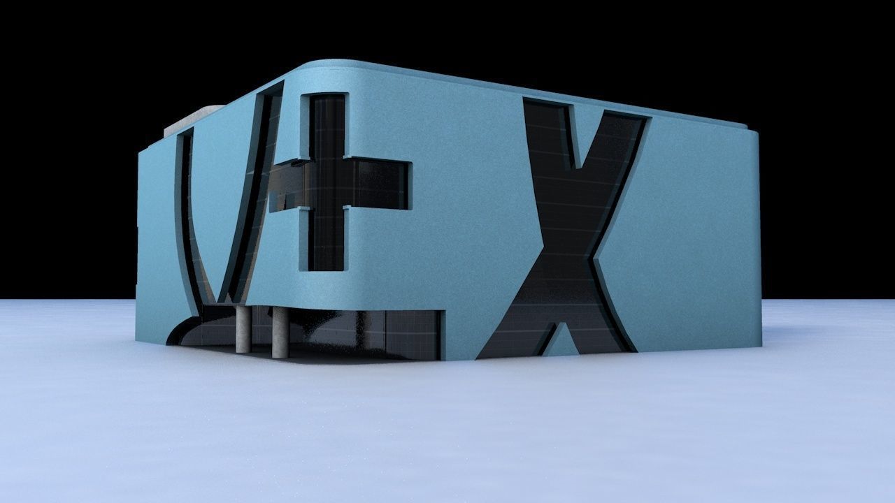 Hospital cube free 3D model | CGTrader