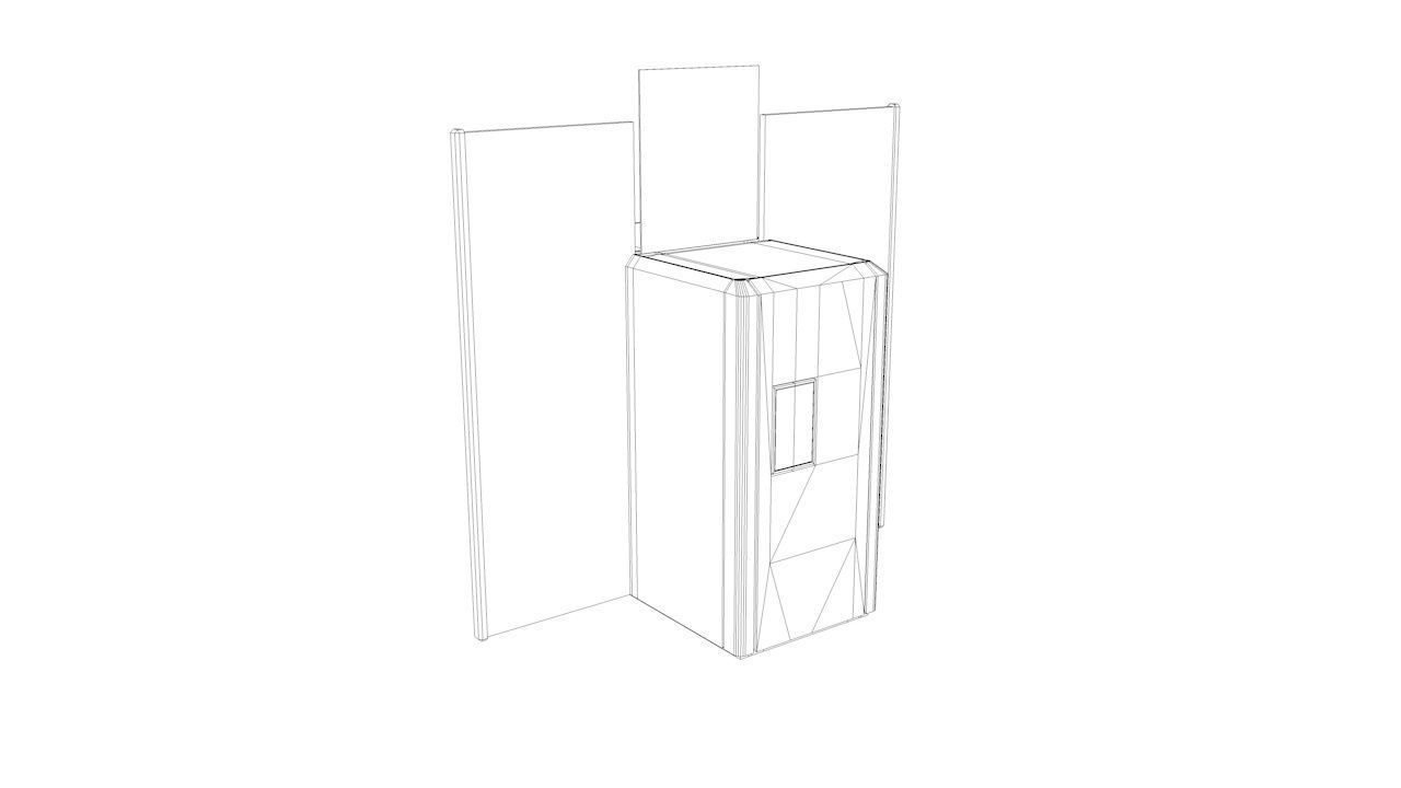 subway gate free 3D model | CGTrader