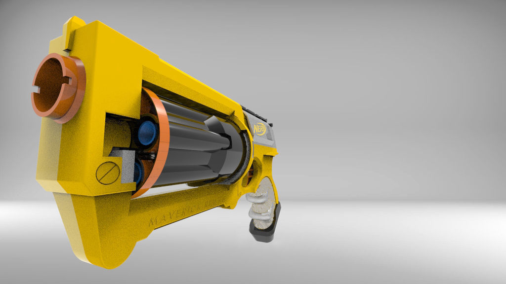 3D Nerf Gun Maverick Model 3D model | CGTrader