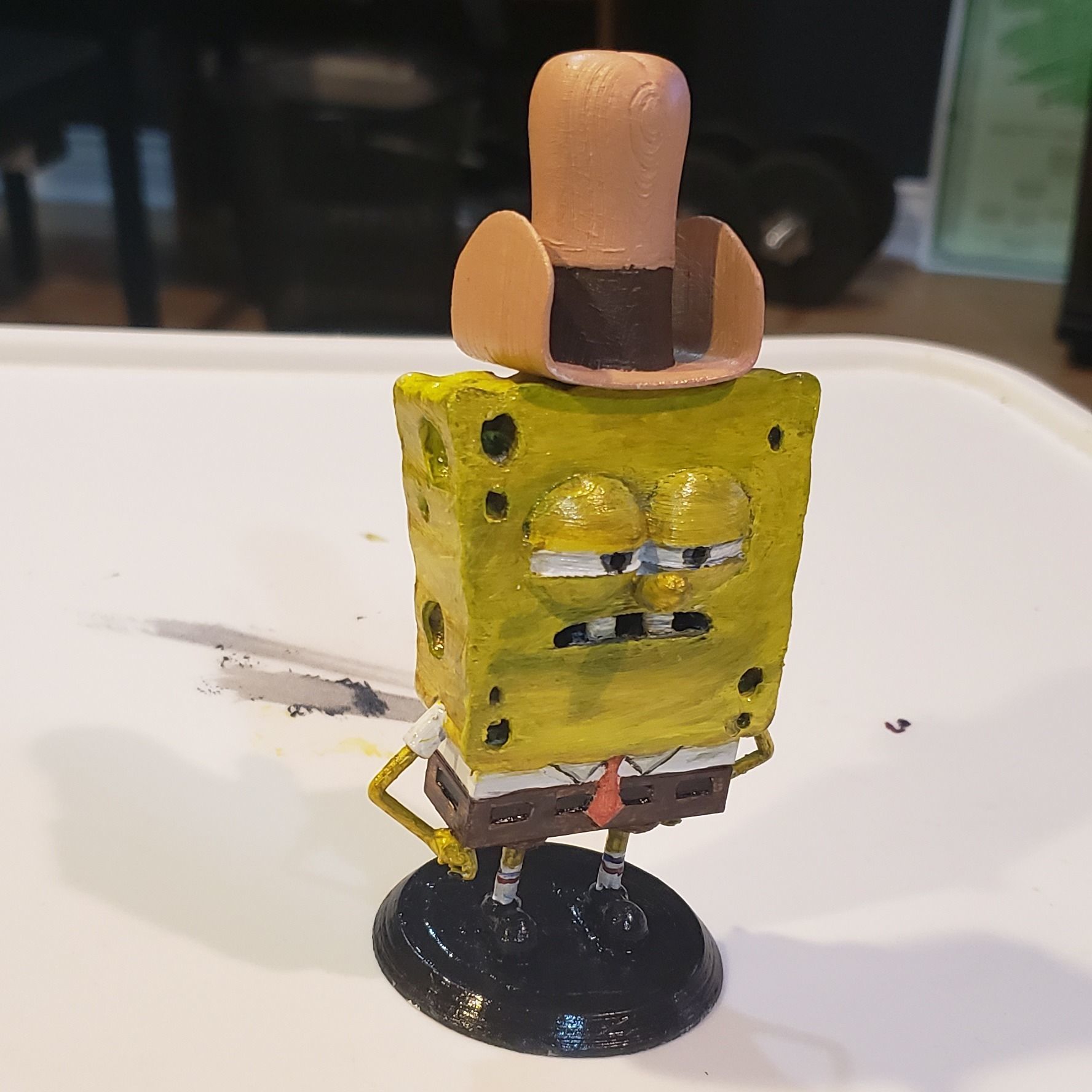 Spongebob as Dirty Dan 3D model 3D printable | CGTrader