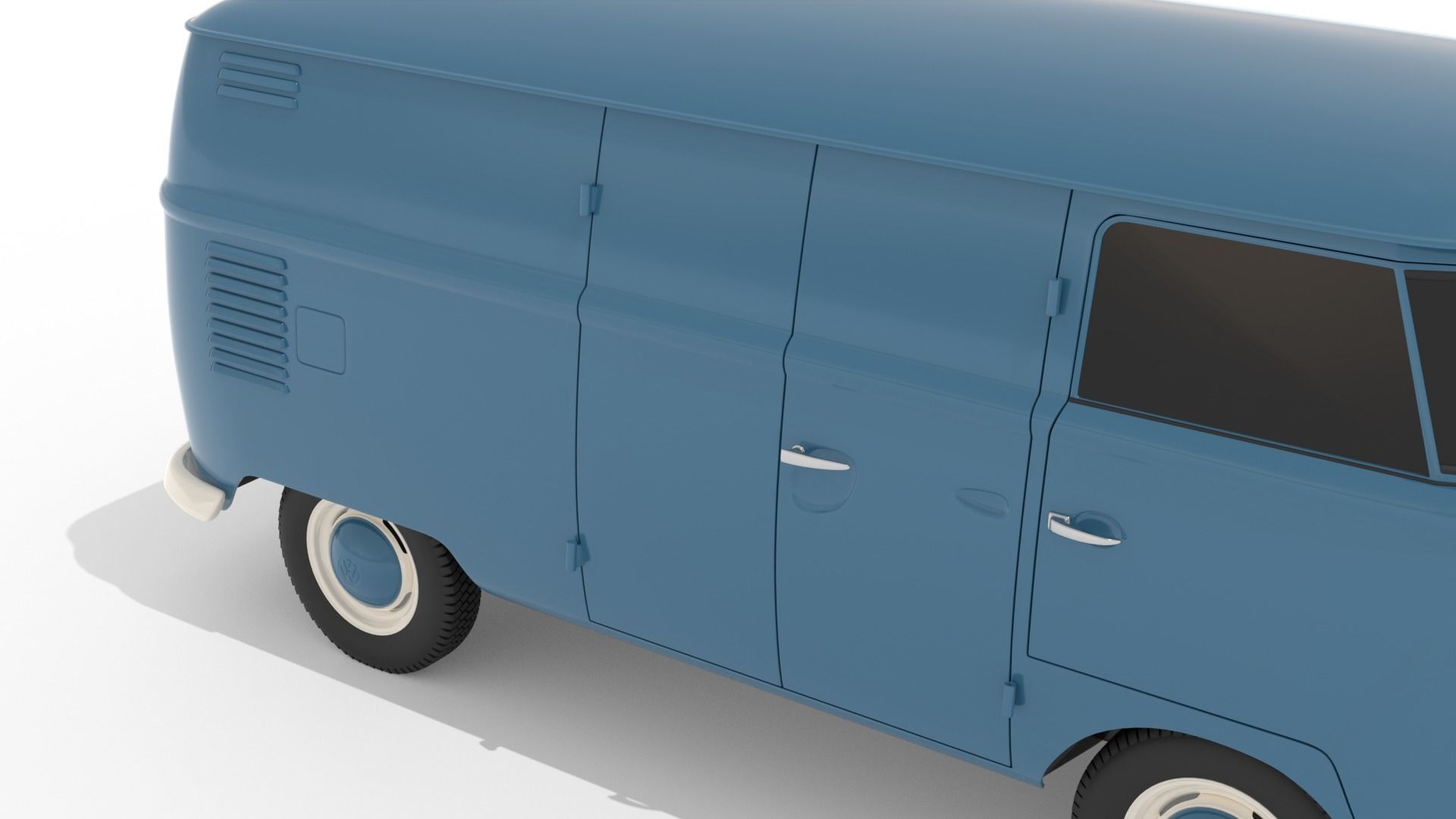 Volkswagen Transporter T1 - Panel Van free 3D model | CGTrader