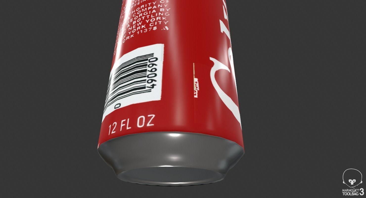 3D model Coca Cola Coke Can VR / AR / low-poly | CGTrader