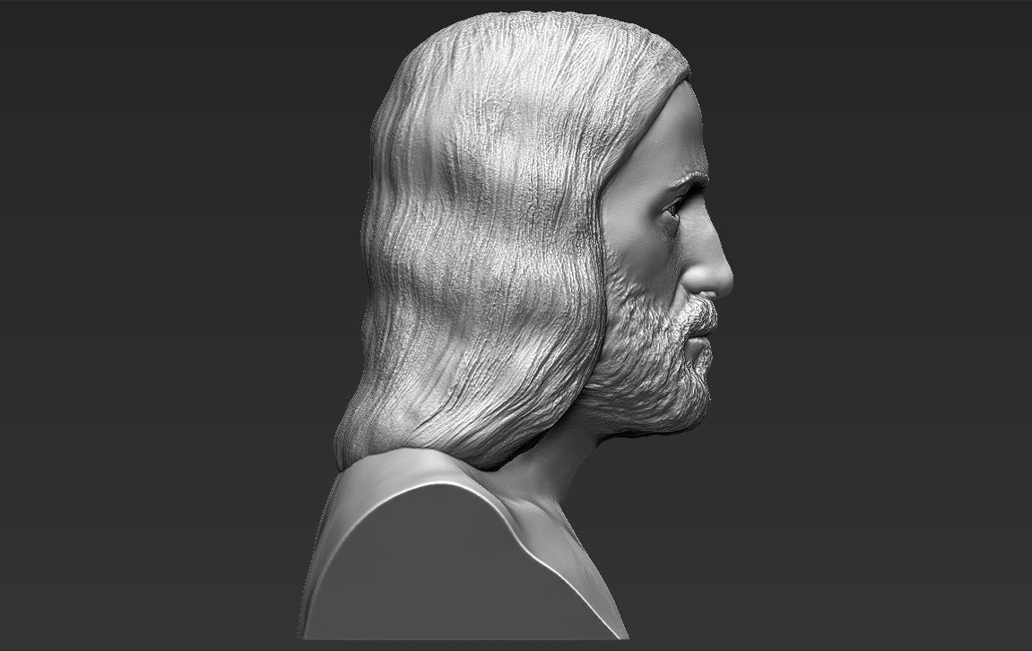 Jesus reconstruction based on Shroud of Turin 3D printing ready 3D model 3D printable | CGTrader