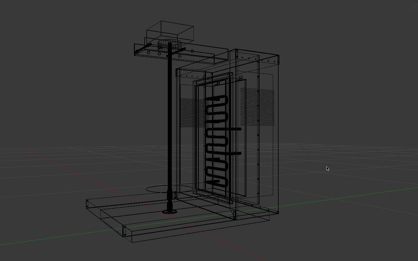 Shawarma machine 3D model | CGTrader