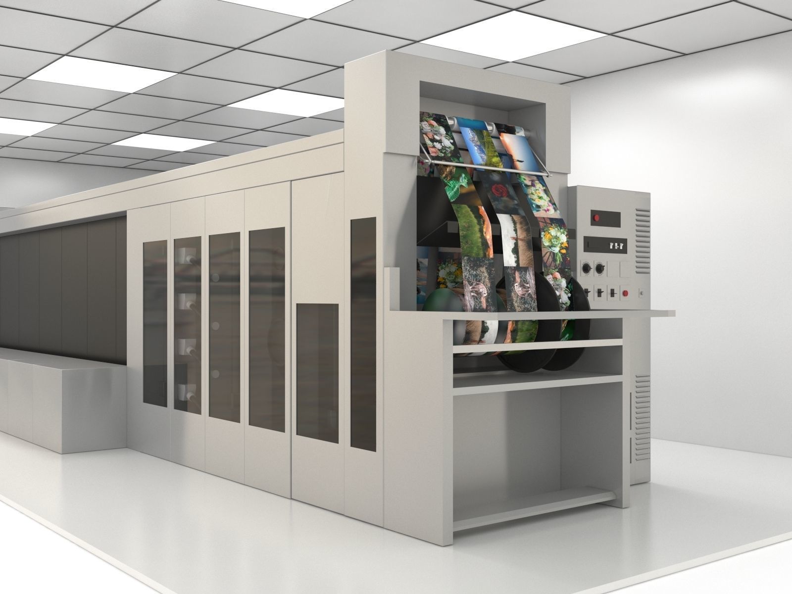 Kodak Model 55 Processor 3D model | CGTrader