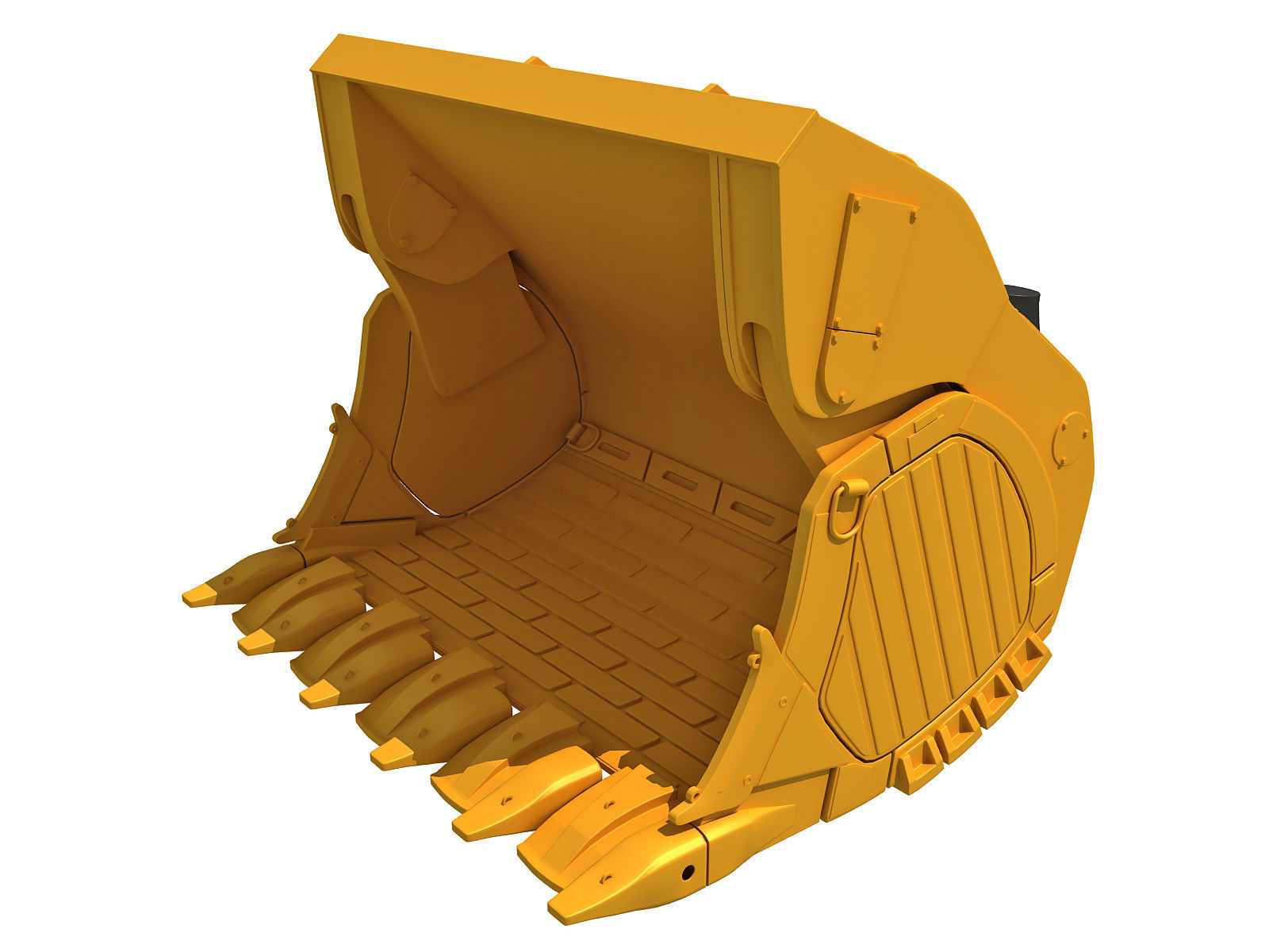 Excavator Bucket 3D model | CGTrader