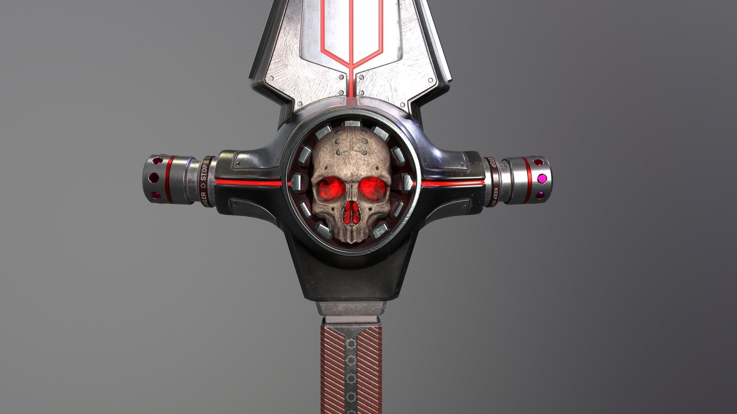 3D model Occult Sci-Fi Sword VR / AR / low-poly | CGTrader