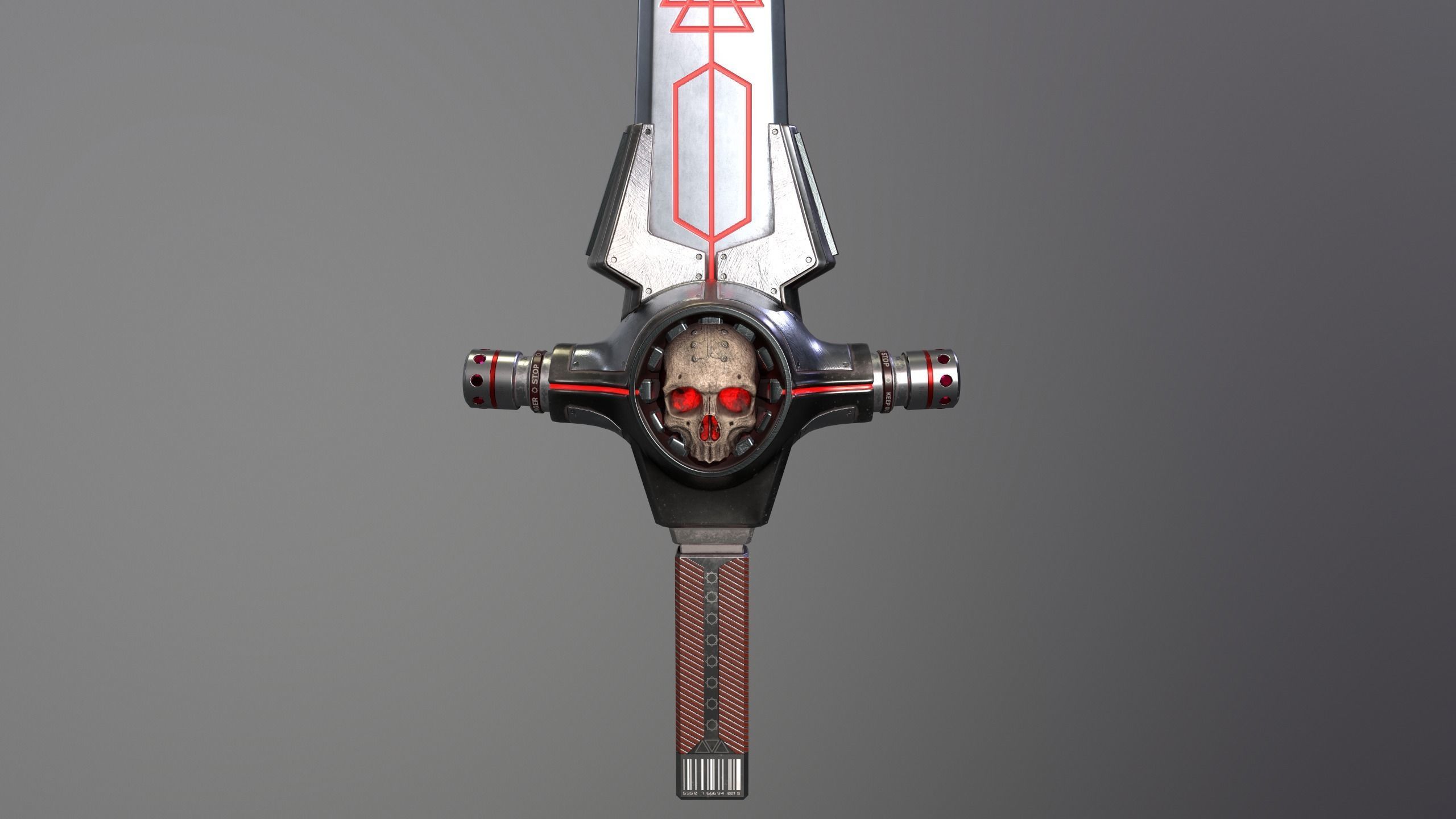 3D model Occult Sci-Fi Sword VR / AR / low-poly | CGTrader