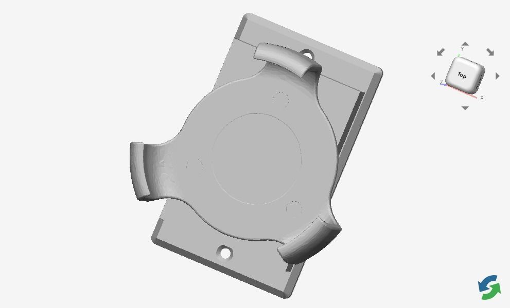 Alexa Echo Dot Wall Holder 3D model 3D printable | CGTrader