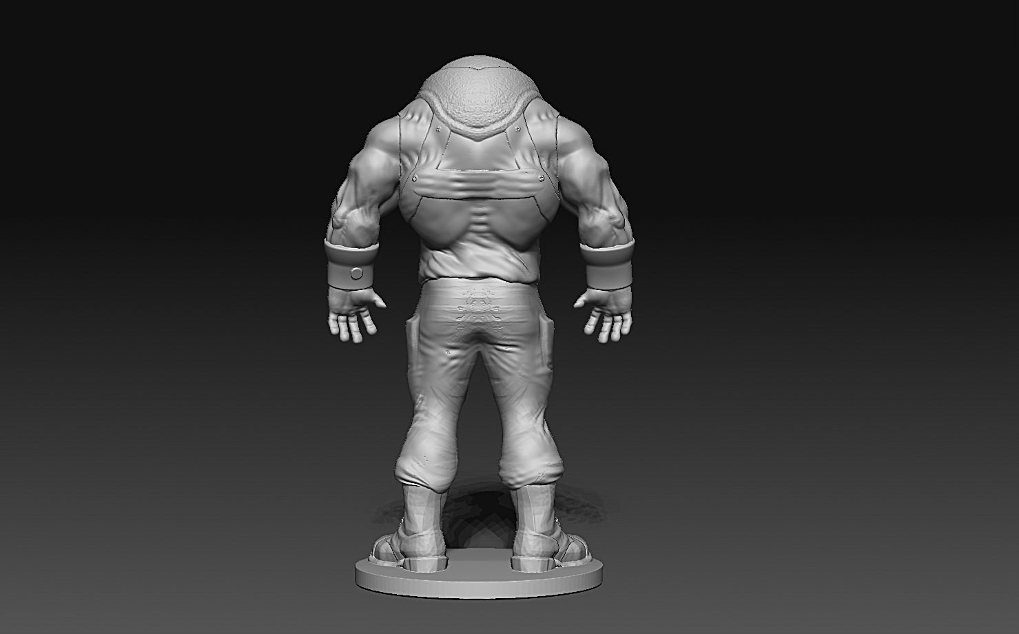 Juggernaut Marvel Comics STL SLA 3D model 3D printable | CGTrader