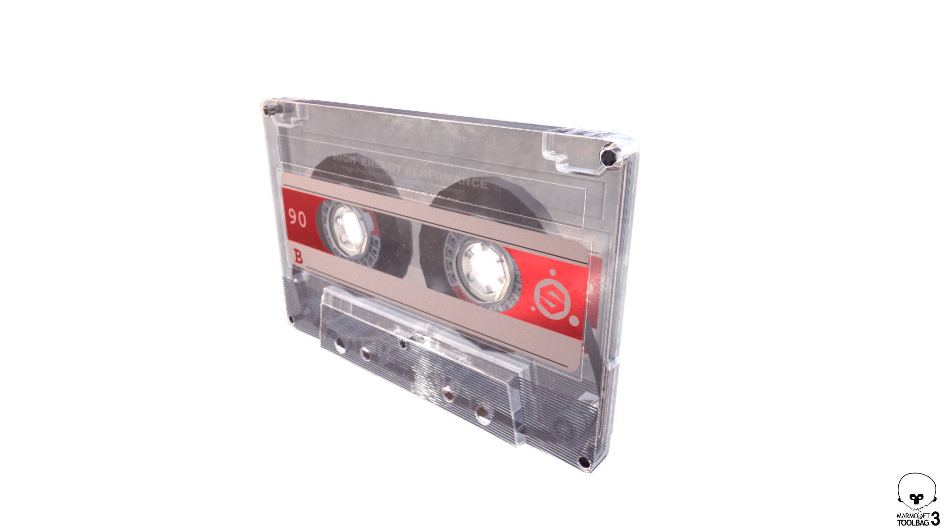 3D model Low poly audio cassette VR / AR / low-poly | CGTrader