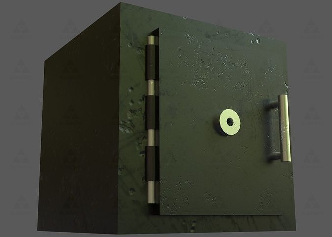 3D model Security Safe Vault - VR / AR / low-poly | CGTrader