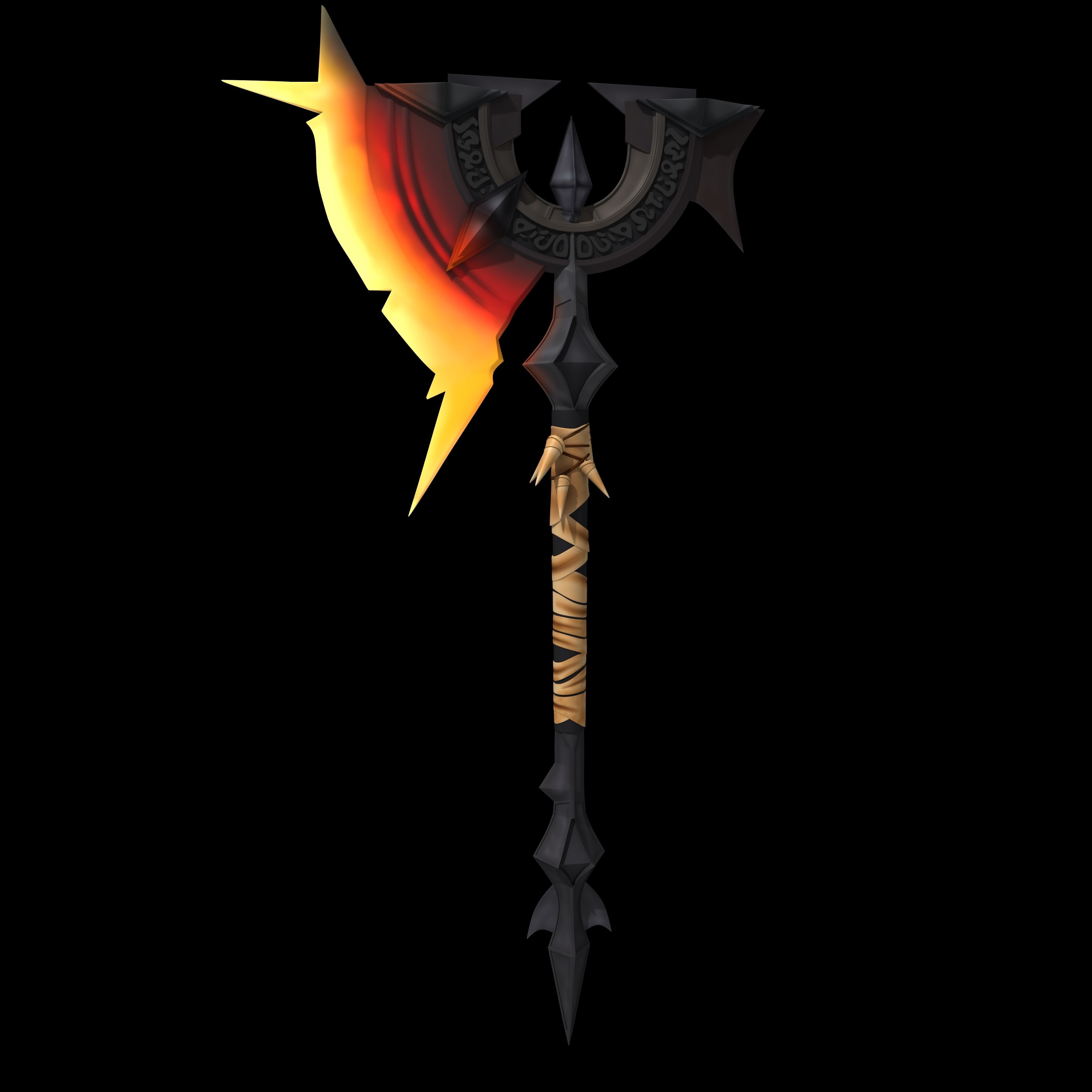 3D model AXE MODEL world of warcraft VR / AR / low-poly | CGTrader