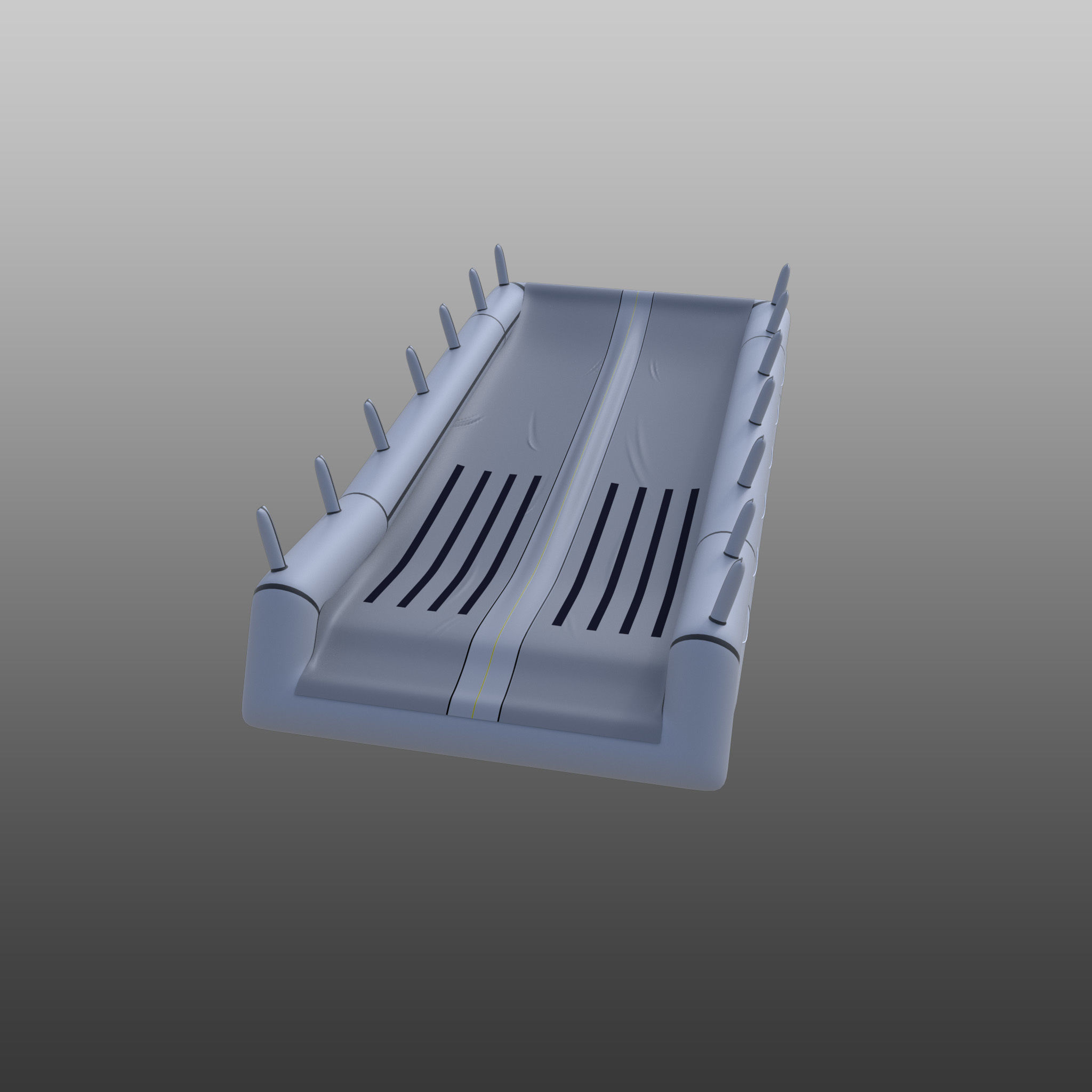 3D Aircraft Slide Raft | CGTrader