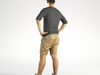 Man Asian Casual Walking Low poly Jake 004 3D model | CGTrader