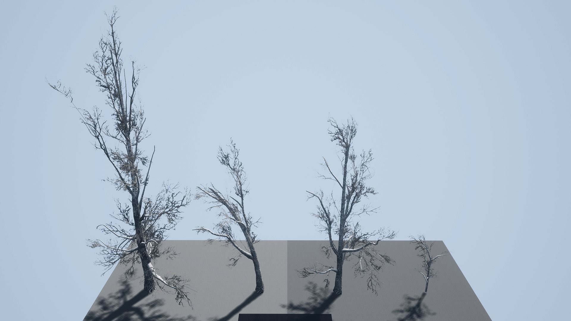 3D model Dynamic Winter Environment Unreal Engine VR / AR / low-poly ...