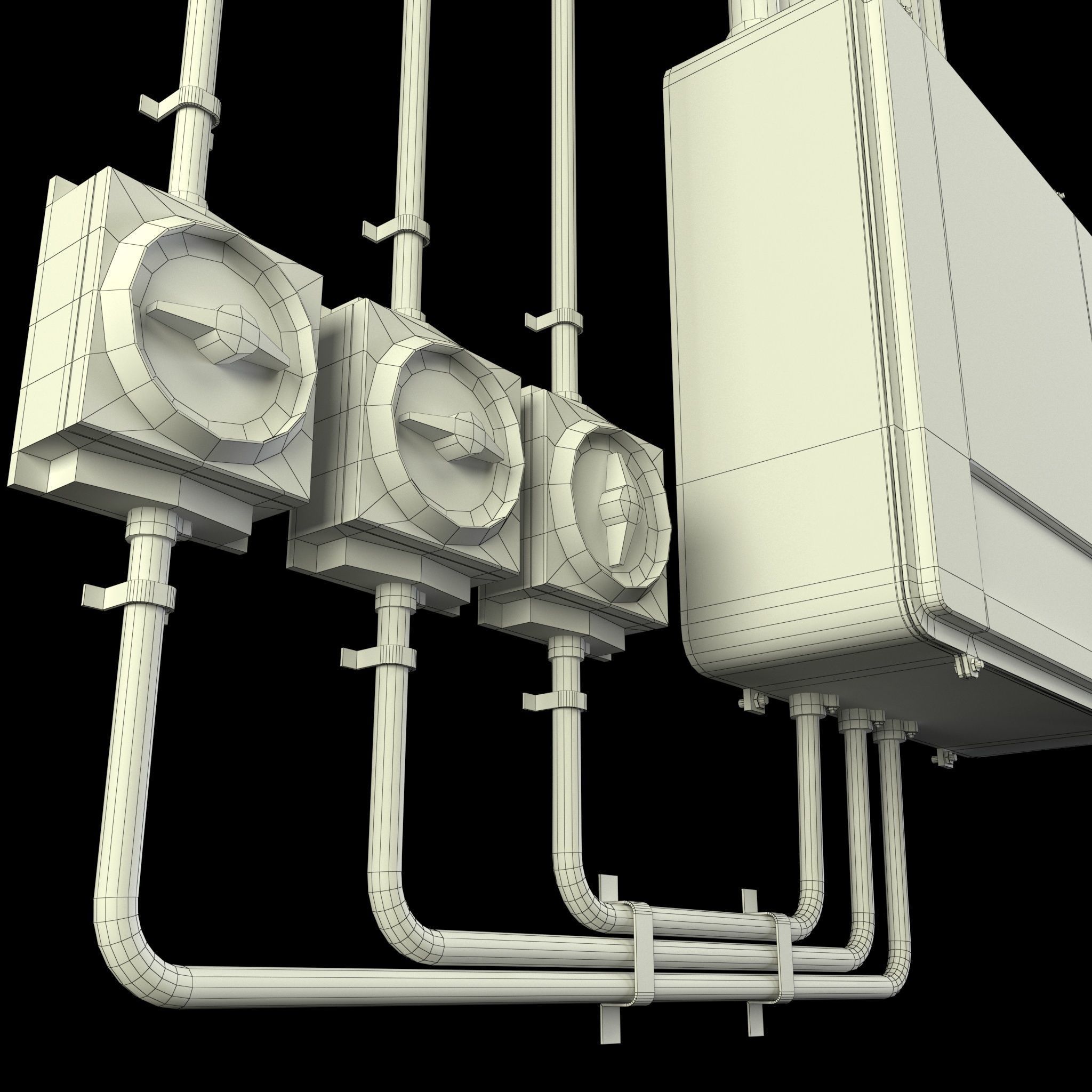 3D model Game Ready 3D Fuse Box VR / AR / low-poly | CGTrader