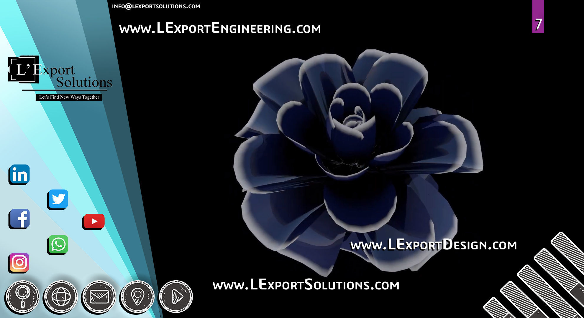 Infinite Blooming Flower Animation Cinema 4D LExport Solutions 3D model ...