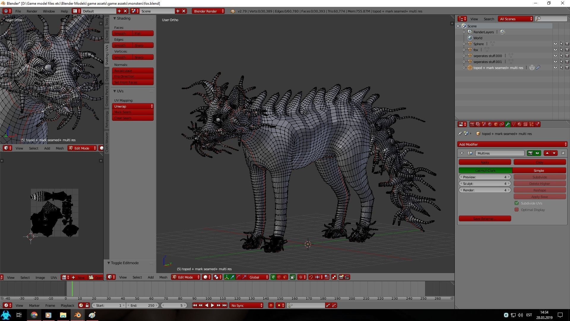 infected monsters 3D model | CGTrader